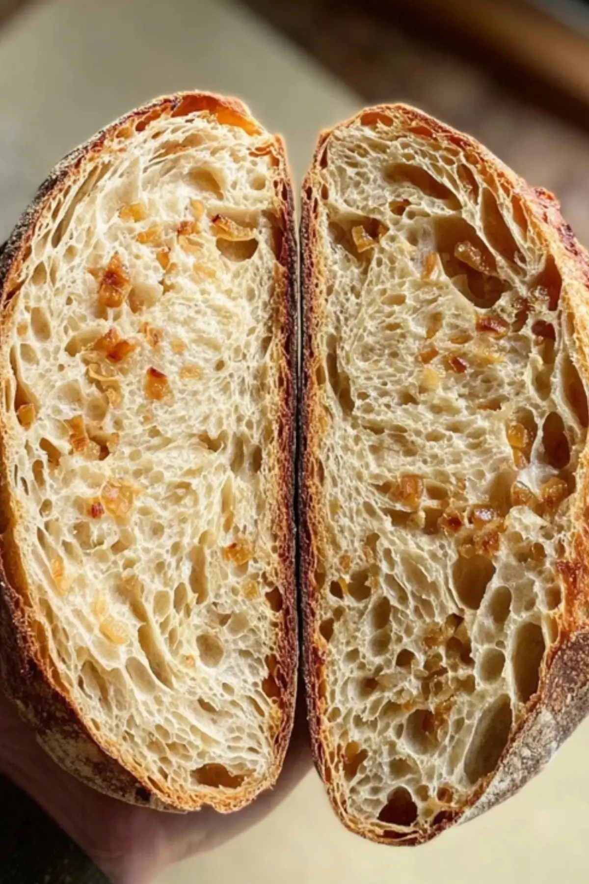Caramelized Onion Sourdough Bread - Easy Recipe - CookBakeShare