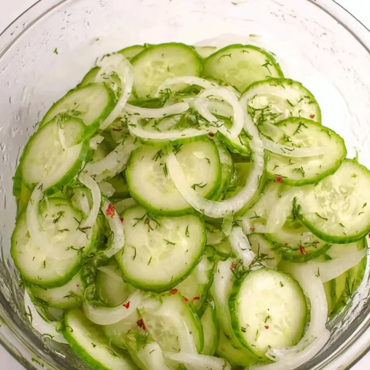 Cucumber Vinegar Salad – Refreshing and Easy Recipe - CookBakeShare