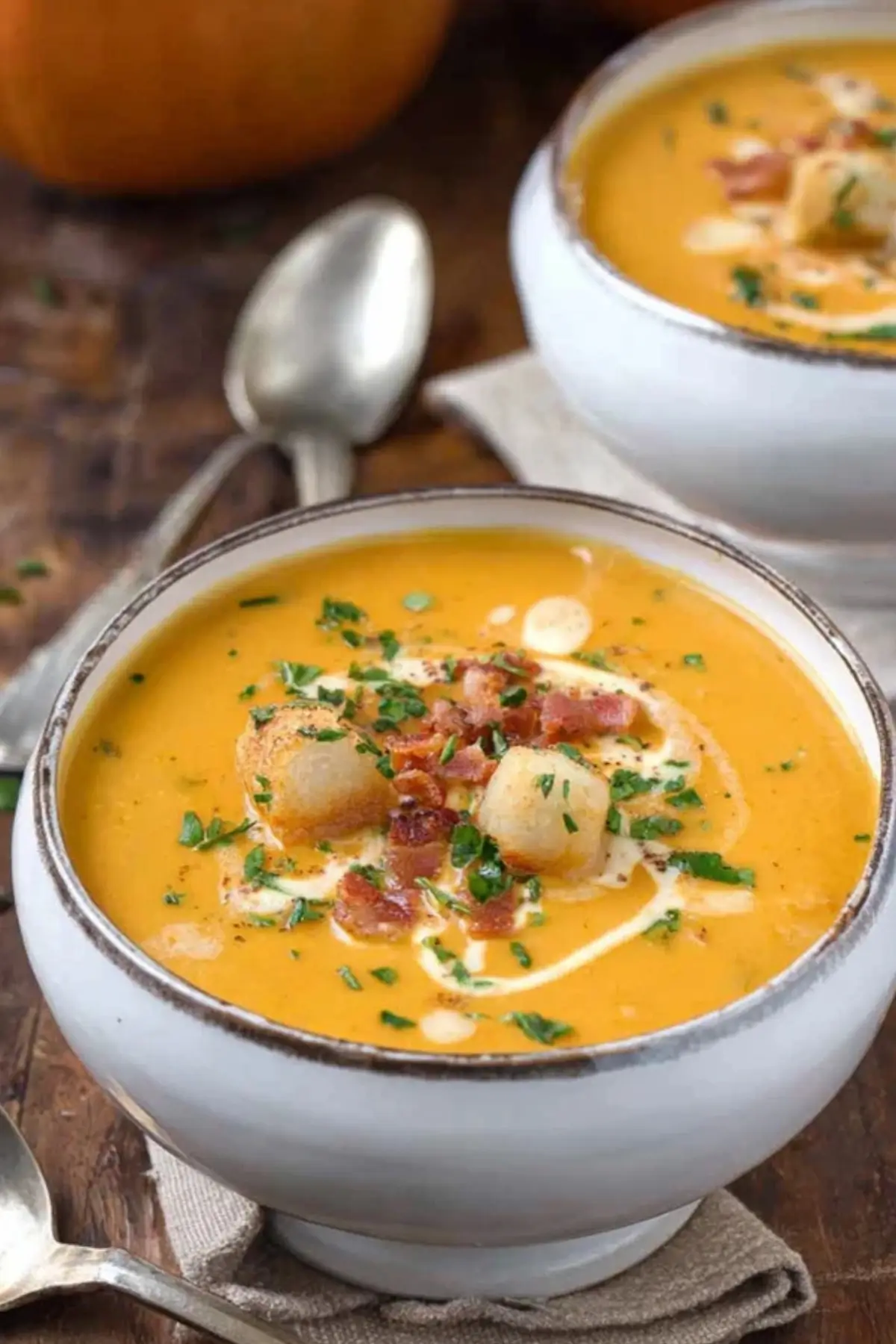 Delicious Pumpkin Soup Recipe - CookBakeShare