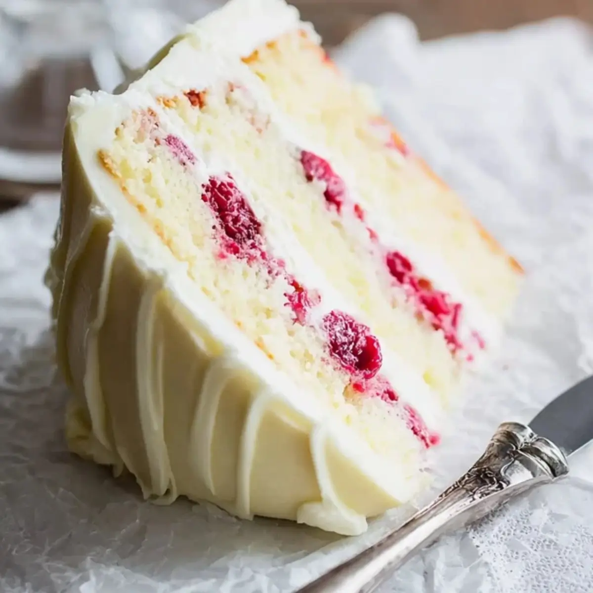 Raspberry Cake with Lemon Buttercream Easy– 10-Minute Prep - CookBakeShare