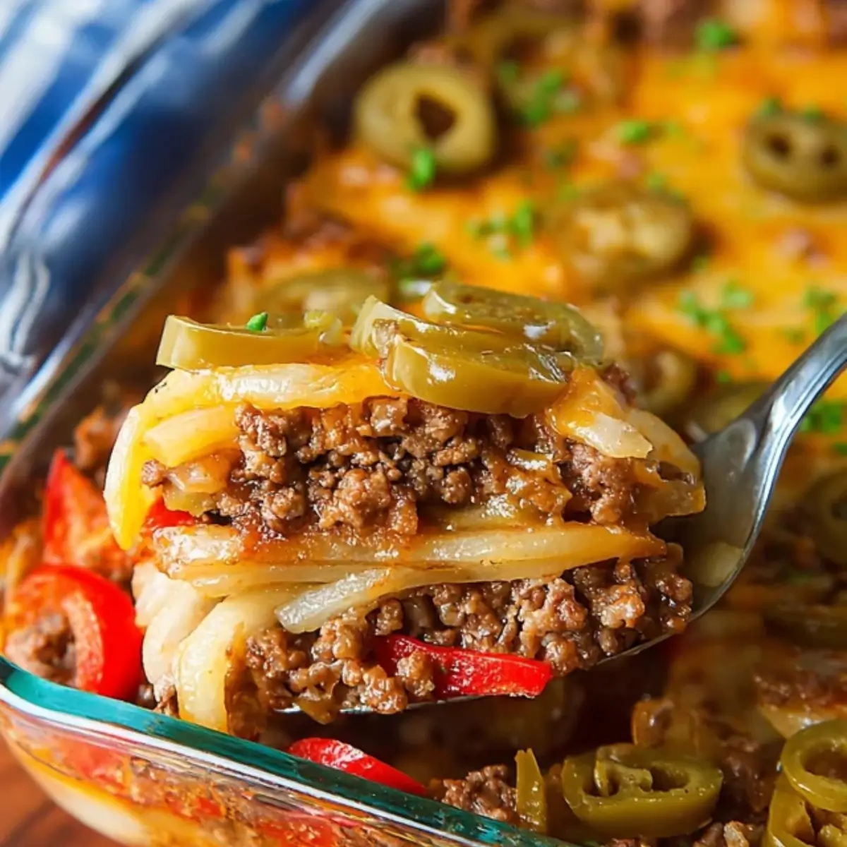 Southern Five Layer Beef Casserole – Easy & Hearty Recipe - CookBakeShare