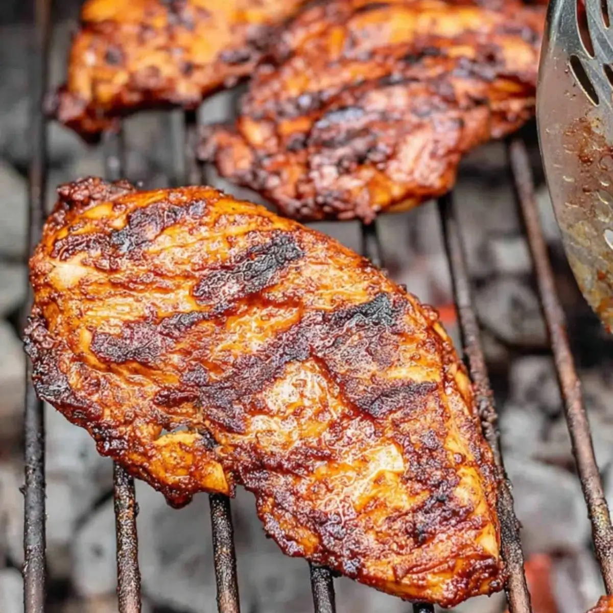 Sweet and Spicy Grilled Chicken - CookBakeShare