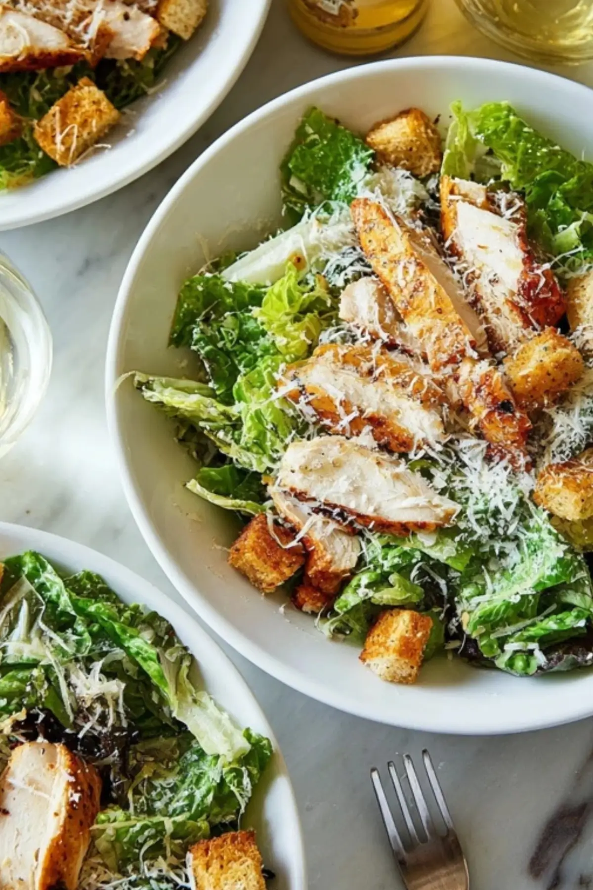Chicken Caesar Salad Recipe - CookBakeShare