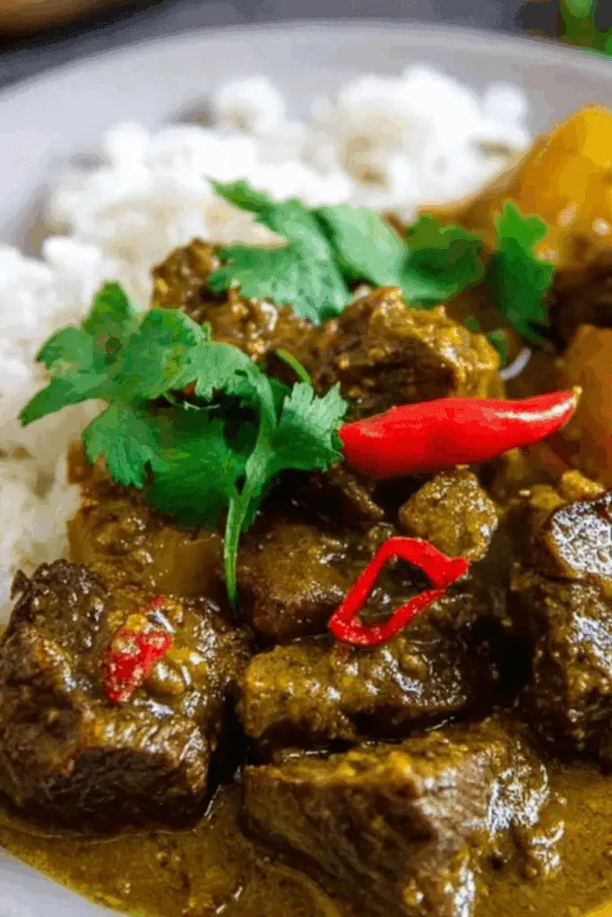 Coconut Beef Curry + Easy Recipe for Comforting Meal - CookBakeShare