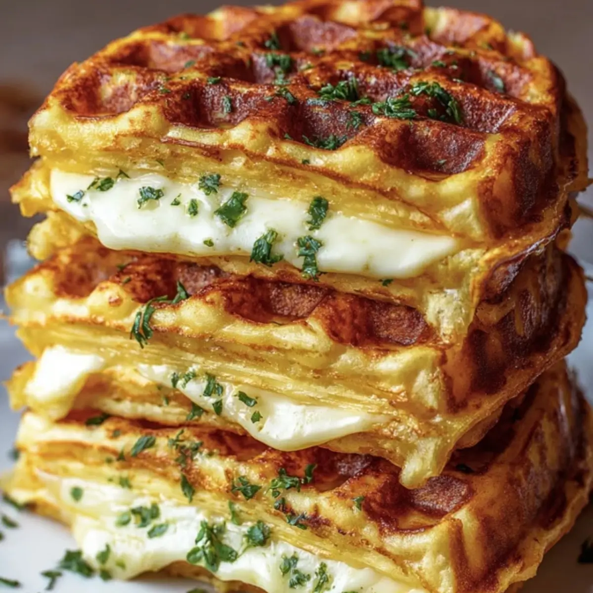 Grilled Cheese Chaffle Recipe – Easy Low-Carb Sandwich - CookBakeShare