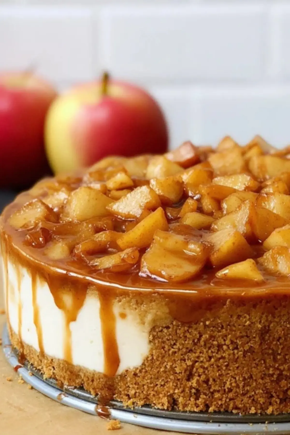 No-Bake Apple Pie Cheesecake – Easy and Delicious Fall Recipe ...