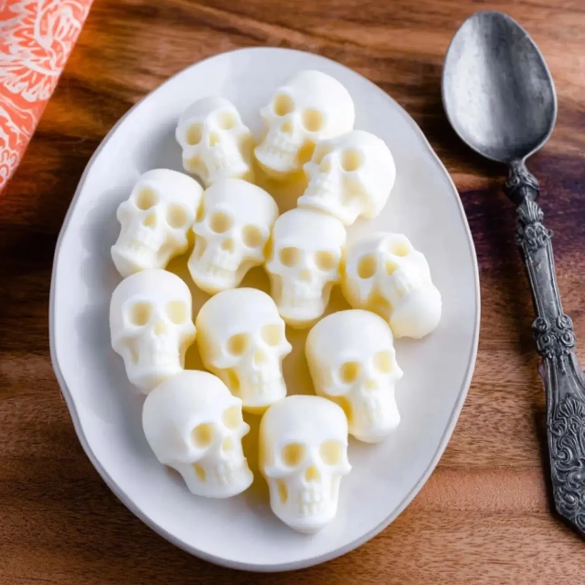 Mozzarella Cheese Skulls: Easy Spooky Halloween Recipe - CookBakeShare