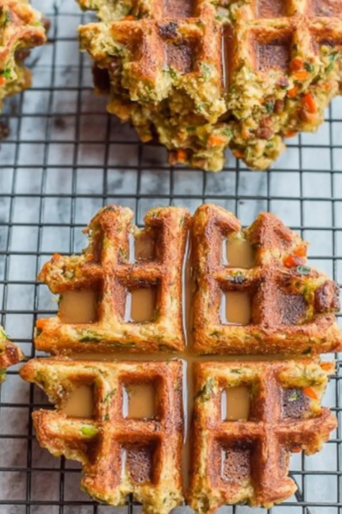 Leftover Stuffing Waffles with Maple Gravy – Easy 20-Minute Recipe ...