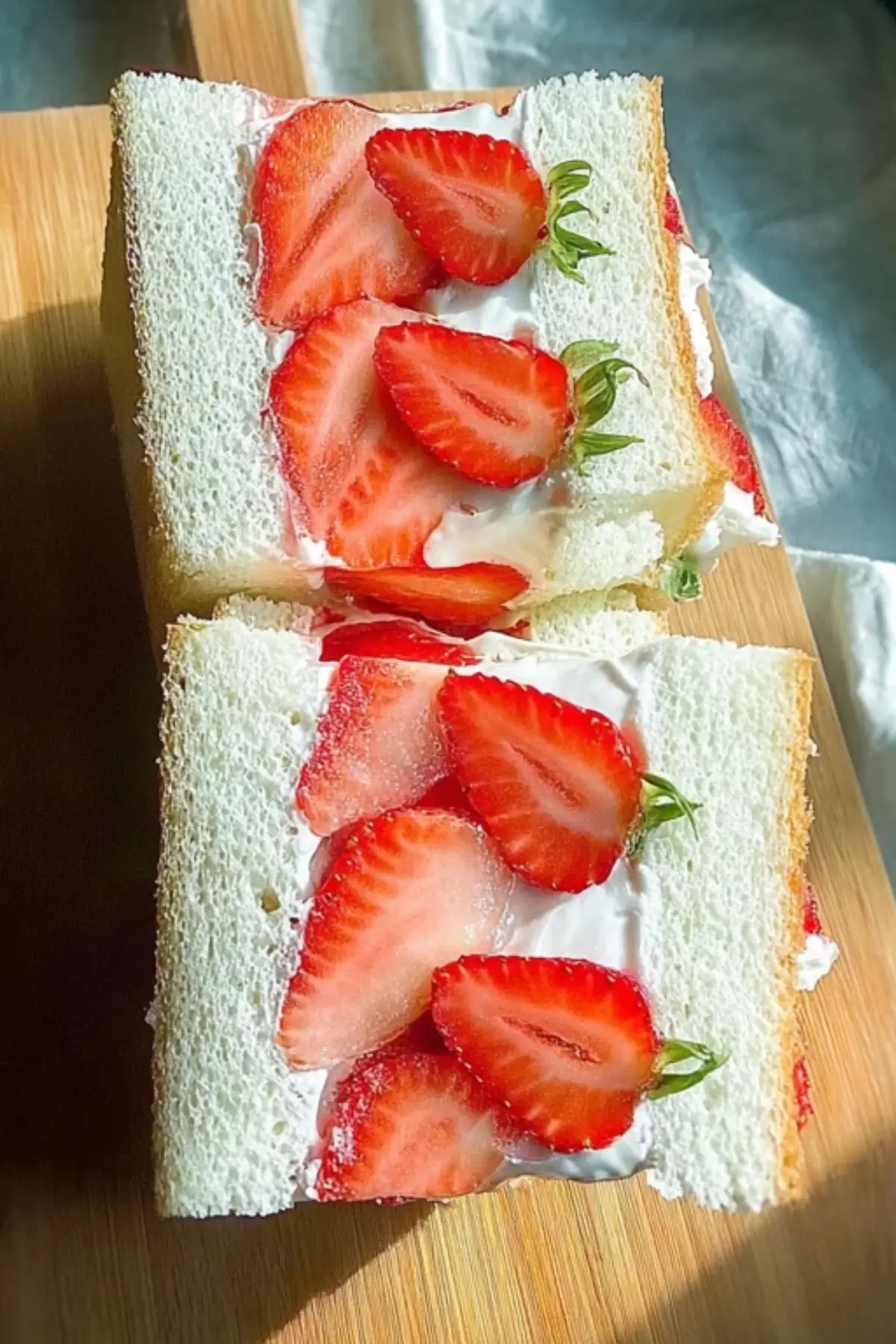 Strawberry Sando – Easy Recipe + 5-Minute Assembly - CookBakeShare