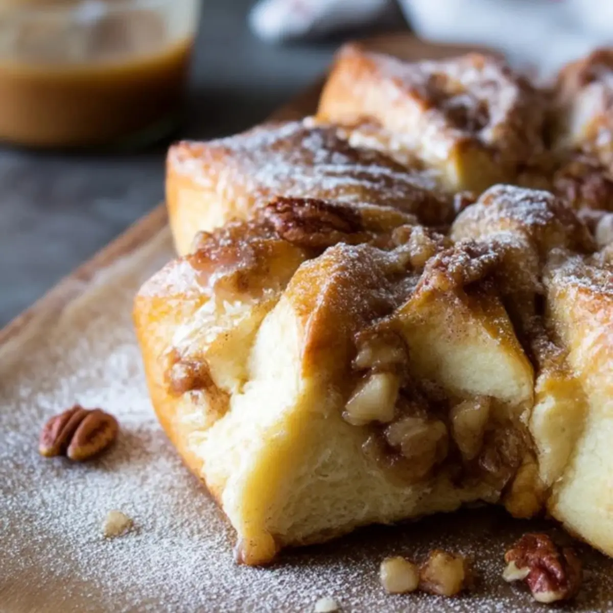 Christmas Morning Star Bread - Perfect Holiday Recipe - CookBakeShare