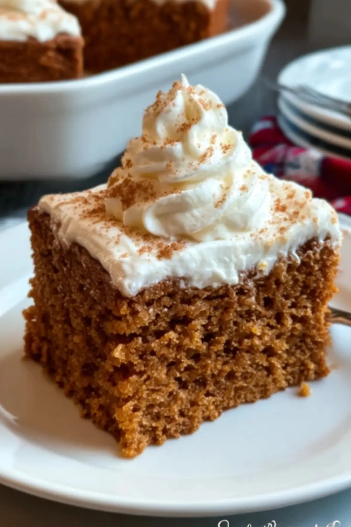 Gingerbread Crazy Cake – Easy, Egg-Free, and Moist - CookBakeShare