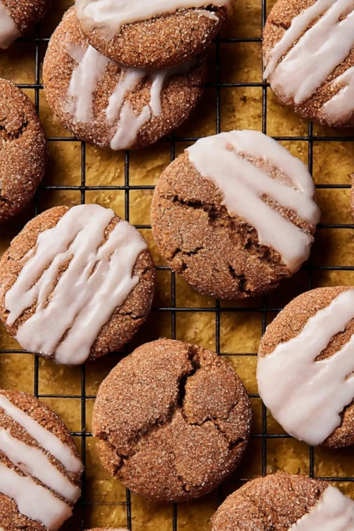 Soft Batch Gingerbread Cookies with Ginger Glaze – Easy Recipe ...