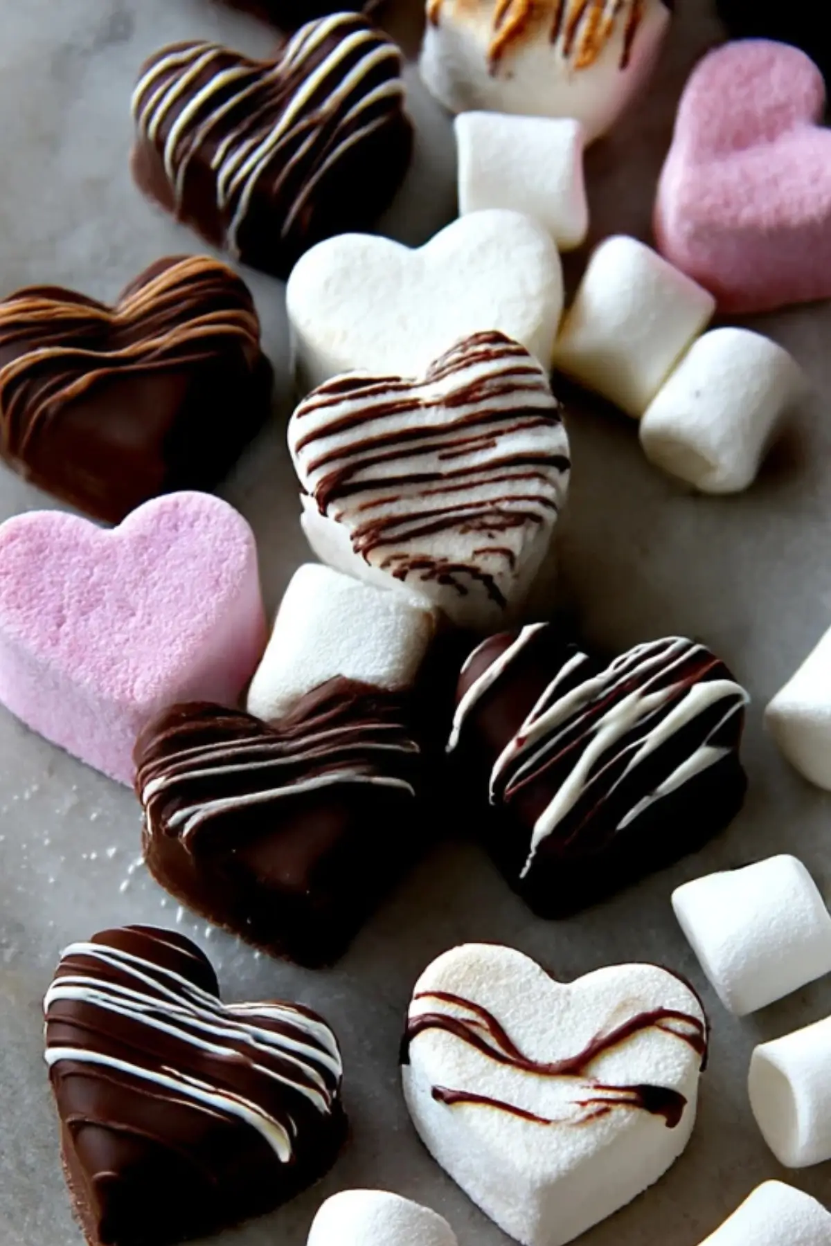 Chocolate Marshmallow Hearts Recipe - Simple & Delicious - CookBakeShare