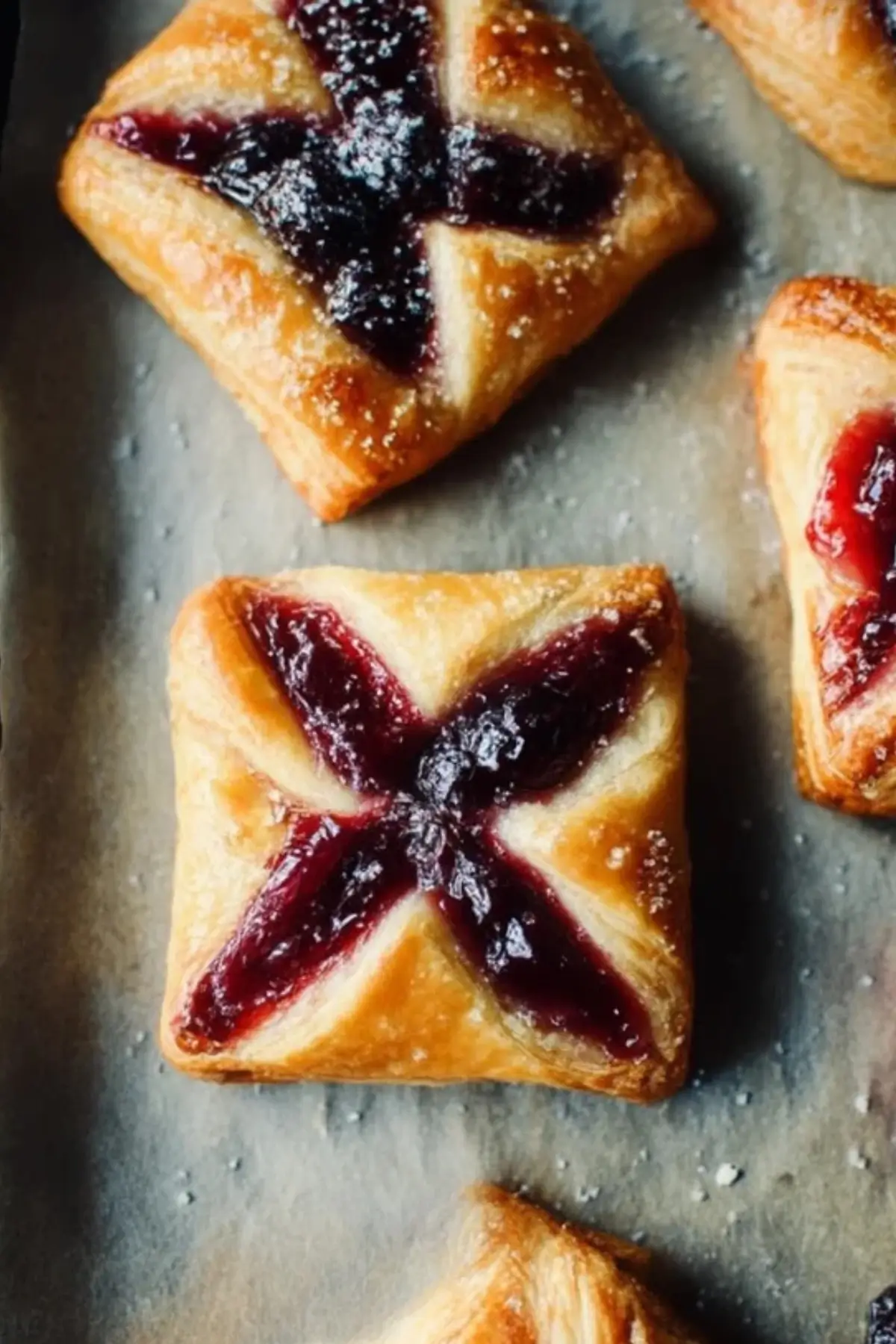 Jam Puff Pastry Tarts – Easy, 5-Ingredient Recipe - CookBakeShare