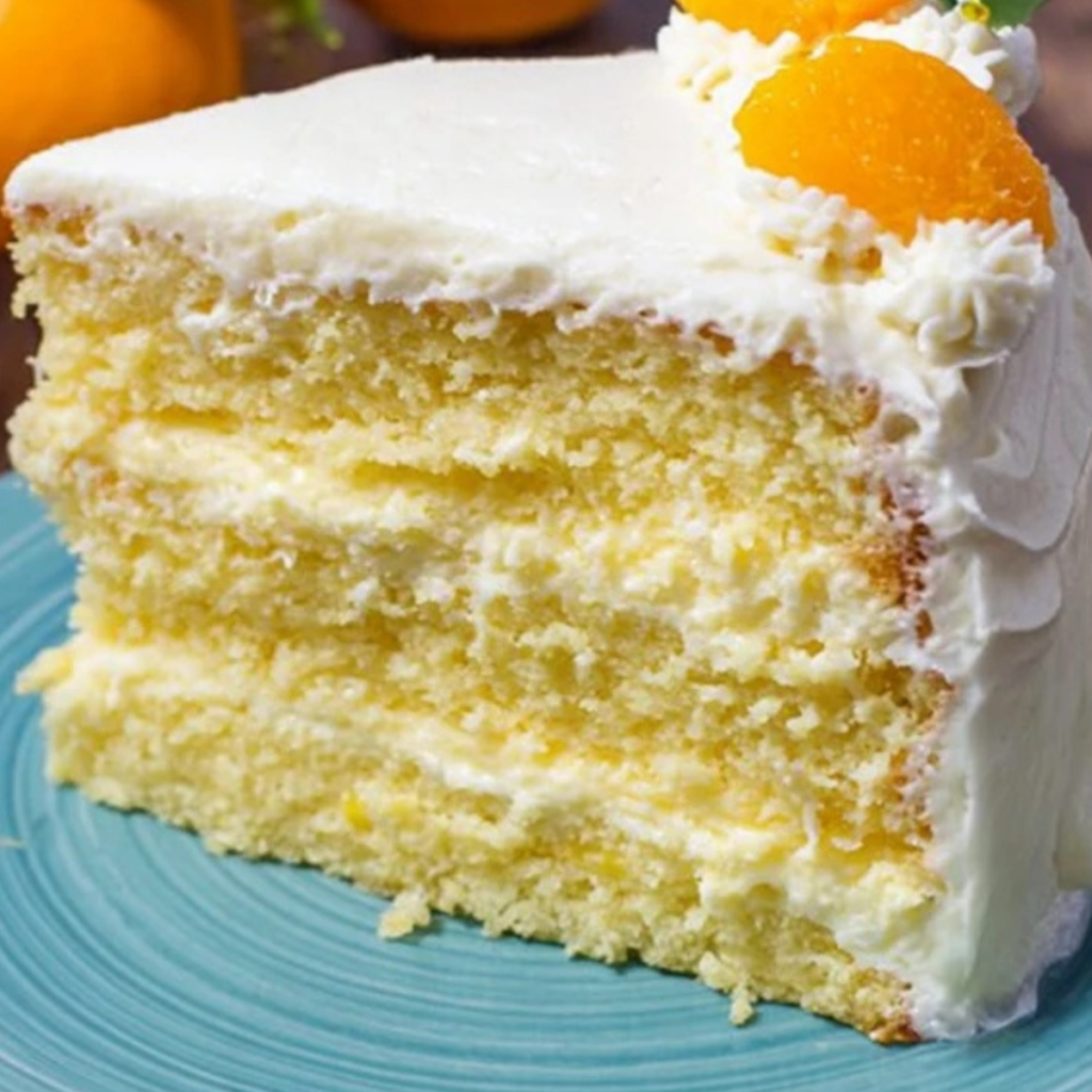 Mandarin Orange Cake – Light & Delicious Dessert - CookBakeShare