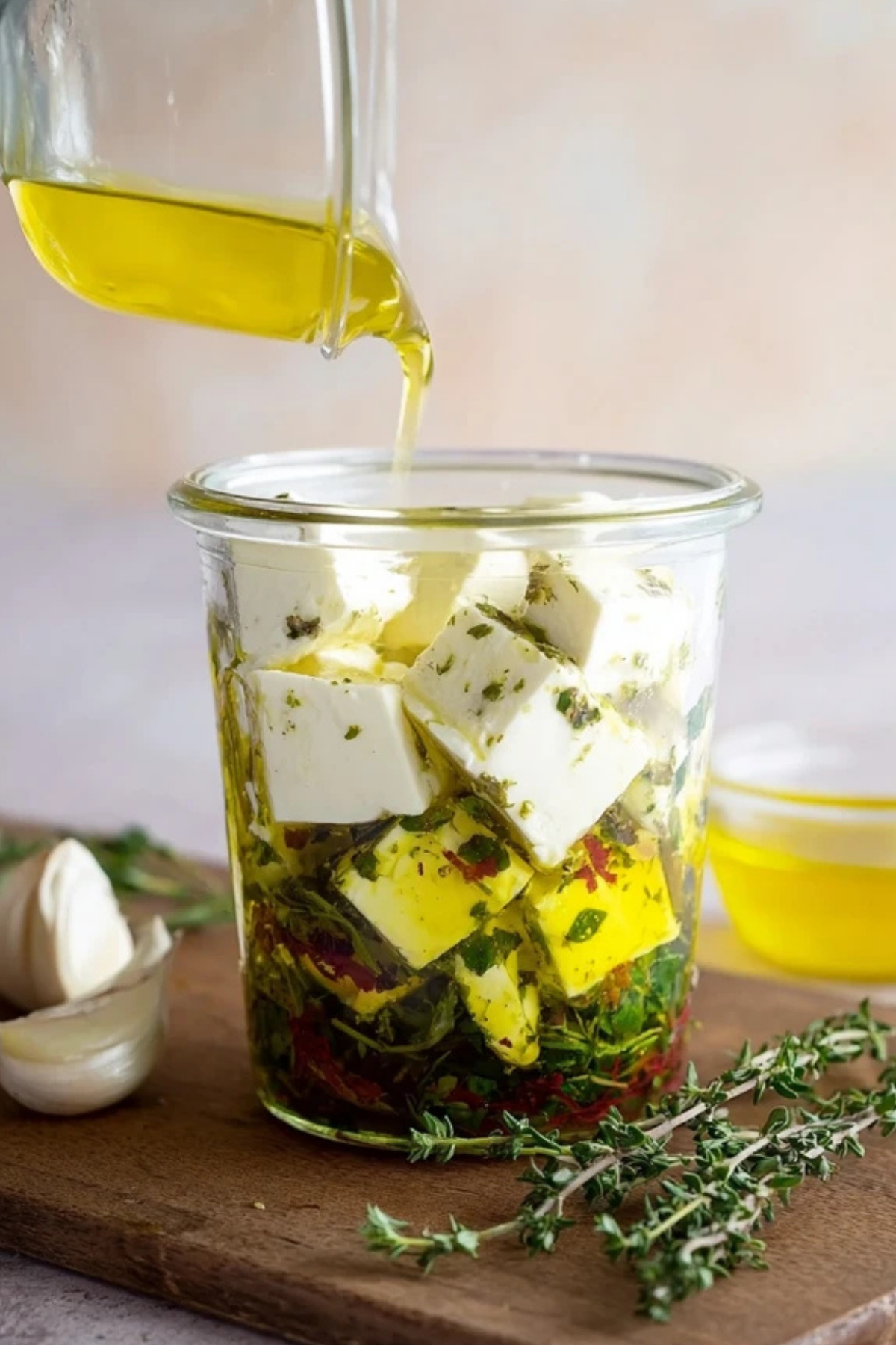 Marinated Feta – Easy & Flavorful Mediterranean Appetizer - CookBakeShare