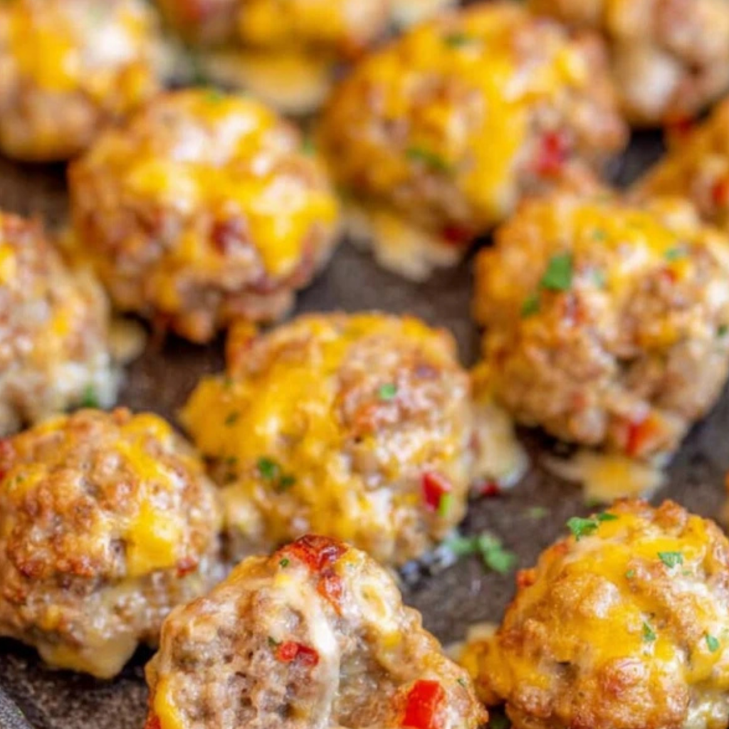 Rotel Cream Cheese Sausage Balls – Quick & Easy Recipe - CookBakeShare